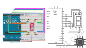 Interfacing a Seven-Segment Display with Arduino Uno