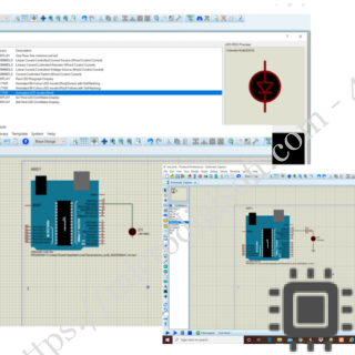 SSD1306 OLED and DHT11 sensor with Arduino in Proteus?