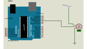 Intefacing Servo Motor Control with Arduino in Proteus