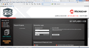 Blinking LED using PIC Microcontroller Using Proteus