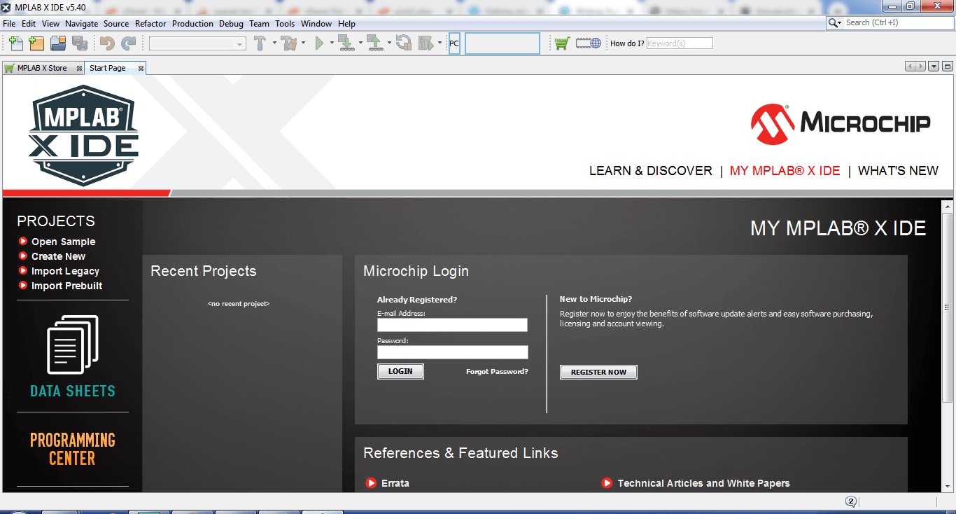 Blinking LED using PIC Microcontroller Using Proteus