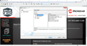 Blinking LED using PIC Microcontroller Using Proteus