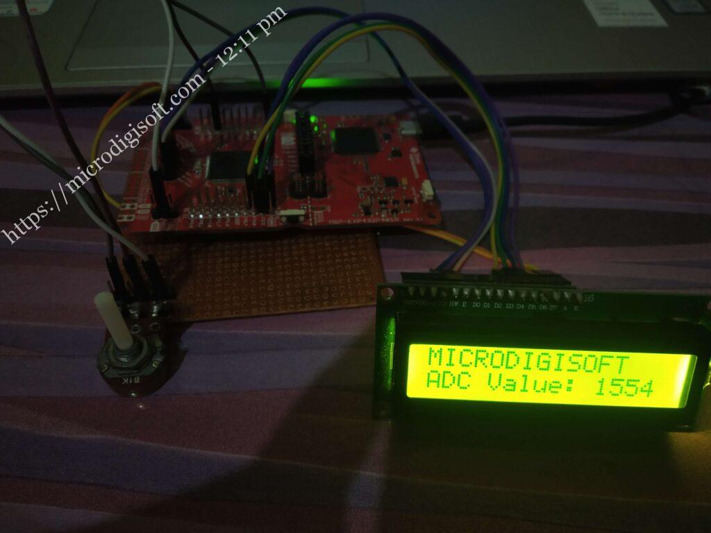 TI Launchpad: ADC Module with MSP432 Microcontroller