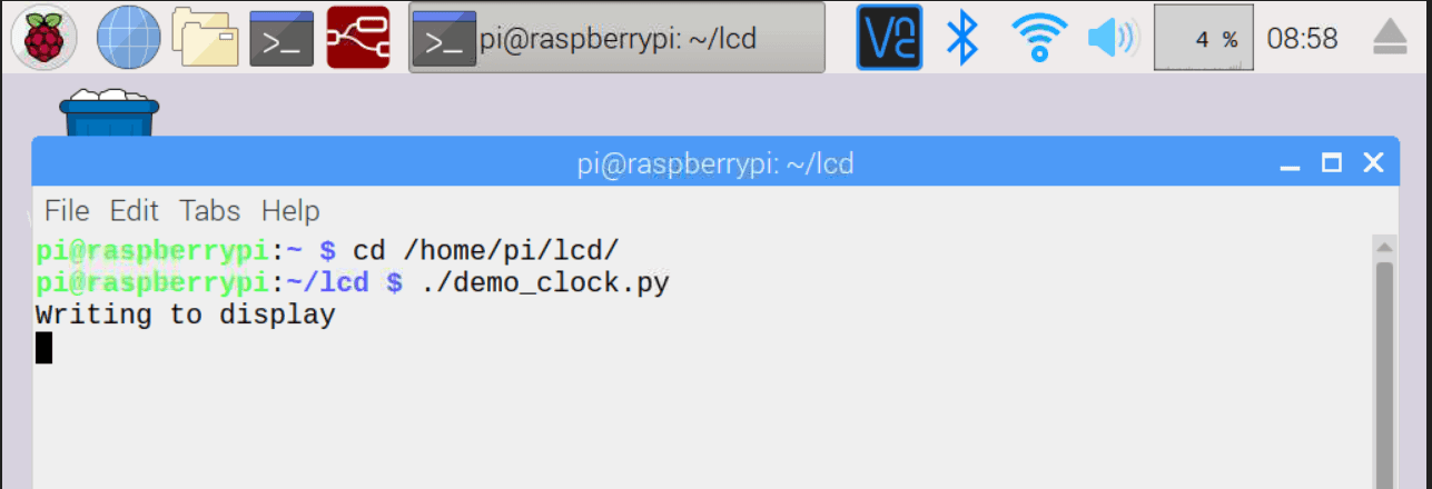 16X2 LCD Display Using I2C Module with Raspberry Pi