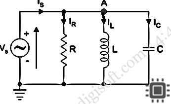 RLC Circuit -RLC in Parallel - microdigisoft.com
