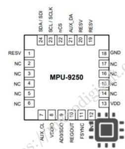 MPU9250 9-axis Digital Motion Processor- Electronics Guide