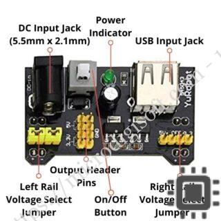 MB102 Breadboard Power Supply module – Electronics