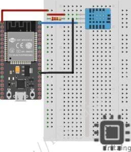 MicroPython to Publish DHT11 Sensor Data via MQTT with ESP32