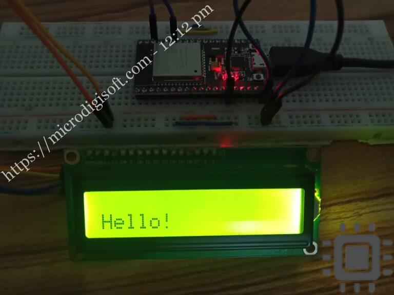 How to Use I2C LCD with ESP32 on Arduino IDE