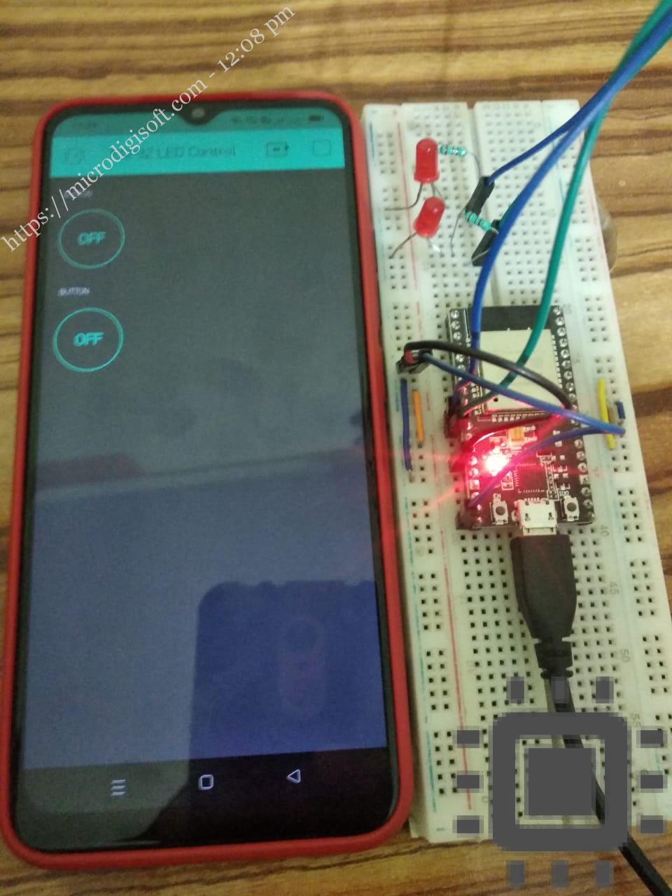 Control Esp32 Outputs Using Blynk App And Arduino 9536