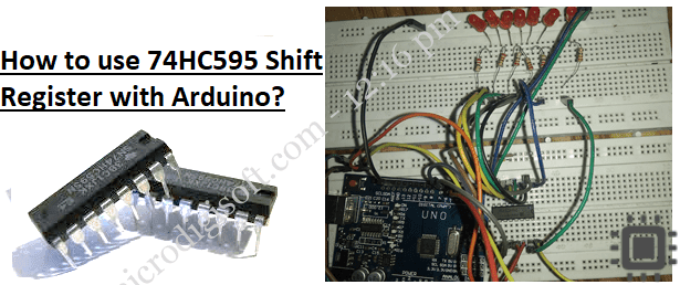 How to Interface 74HC595 IC with Arduino?