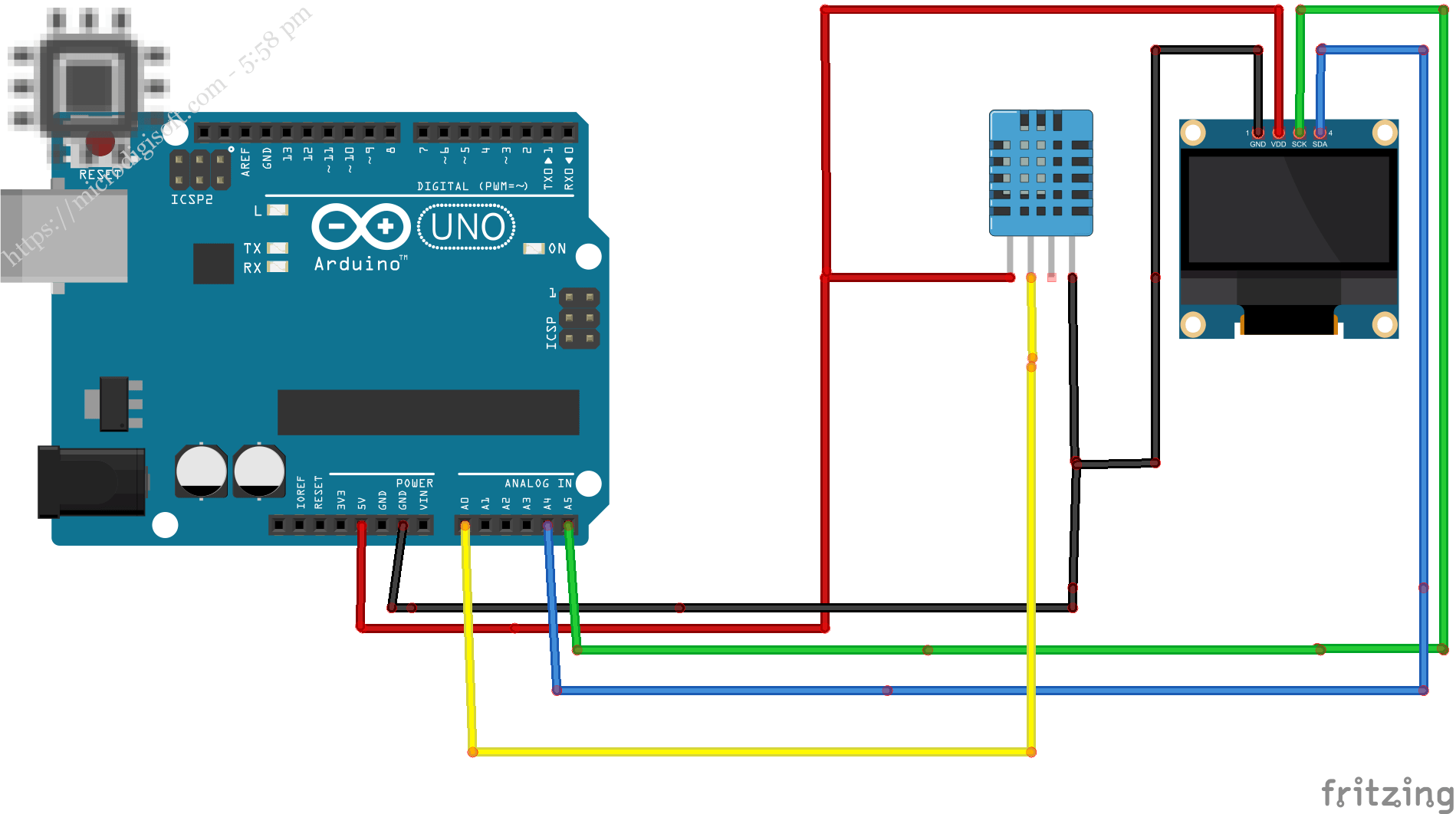 microdigisoft.com | DHT11-OLED