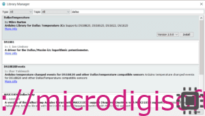 ESP32 with MQTT to Publish DS18B20 Sensor Readings-Node-RED
