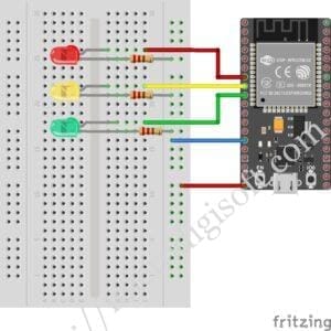 ESP32 Web Server (WebSocket)-PWM with Multiple Sliders