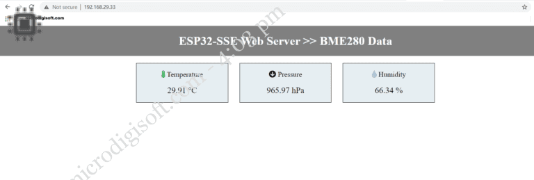 ESP32 Server-Sent-Events (SSE) with Arduino IDE