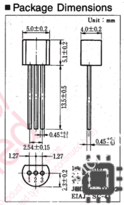 2SC828 NPN Amplifier Transistor – Electronics Guide