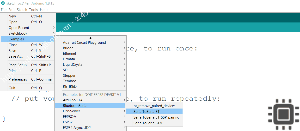 ESP32 Bluetooth Classic with Arduino IDE-Blink LED