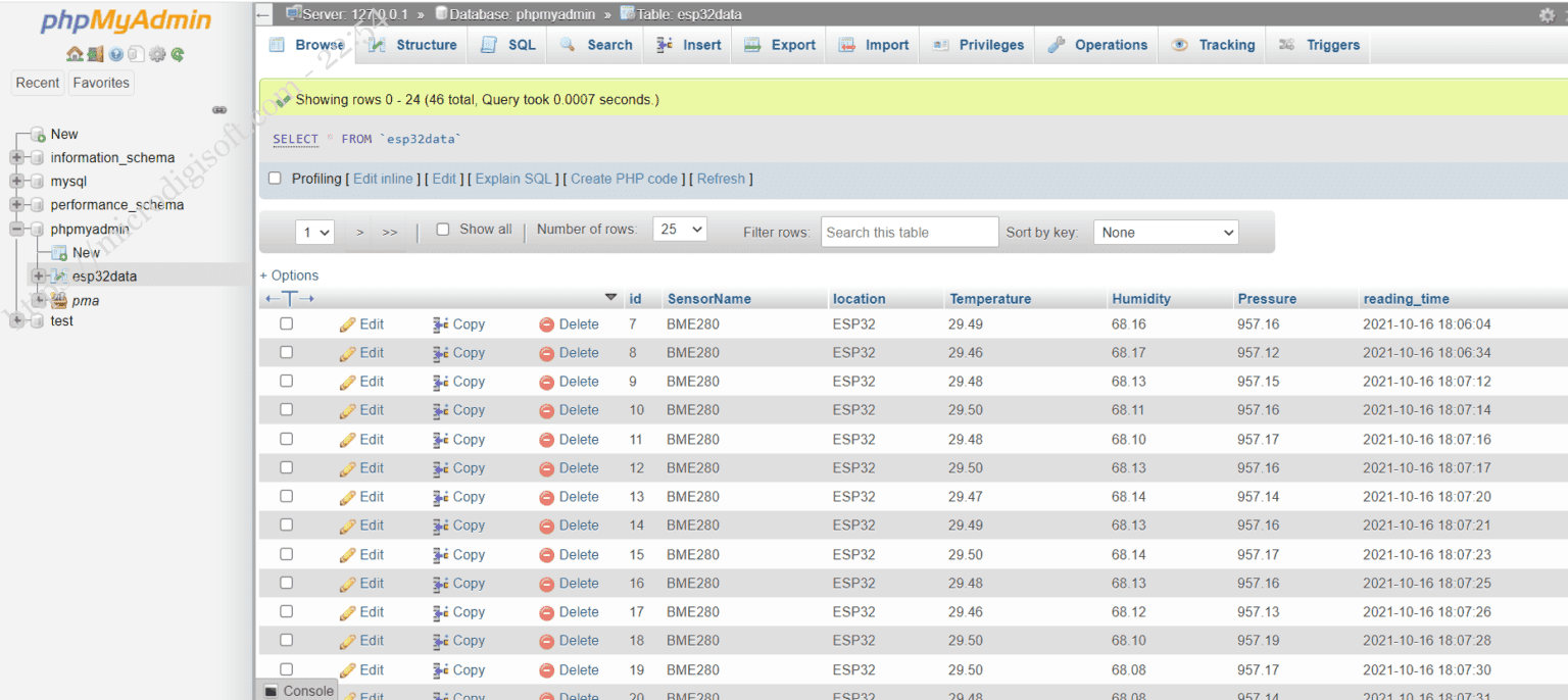 Esp32 Sensor Data To Mysql Database With Php And Arduino 7177
