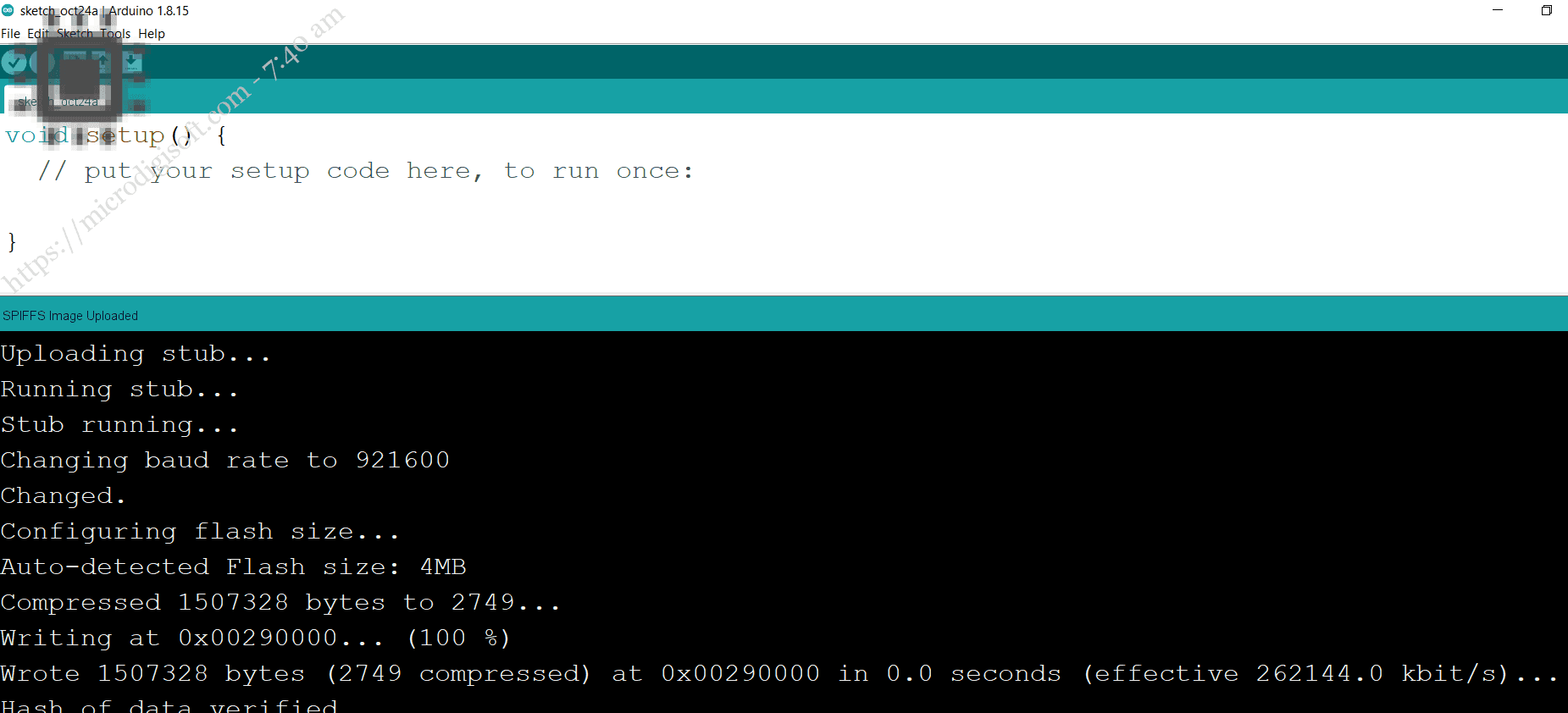 Esp32 Web Server Spi Flash File System Spiffs Microdigisoft