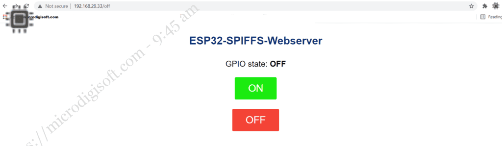ESP32 Web Server-SPI Flash File System (SPIFFS)