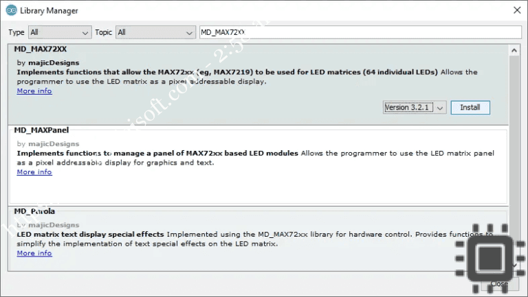 Complete Guide: Arduino 8×8 LED Matrix Interface using MAX7219 in Proteus