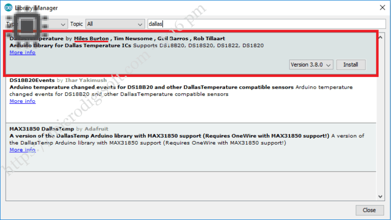 Esp8266 Ds18b20 Temperature Sensor On Web Server Arduino