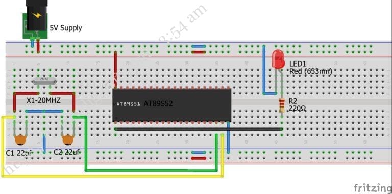 How to program AT89S52 Microcontroller with ISP Programmer?