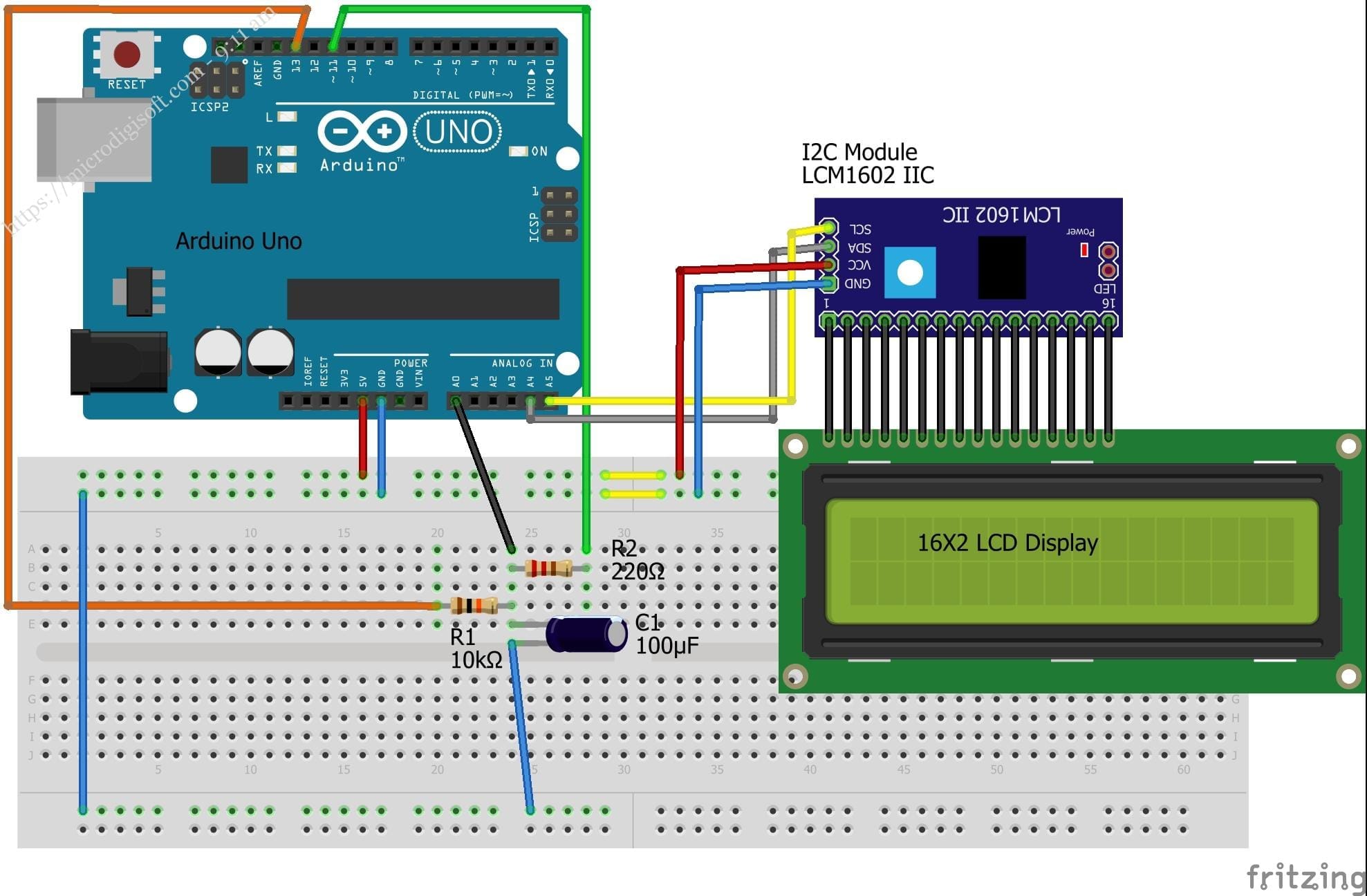 Arduino based – Capacitance Meter - microdigisoft.com