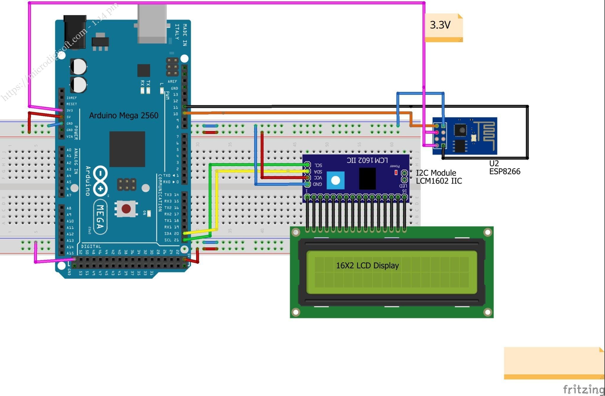 BMP180 Pressure Sensor Interfacing With Arduino