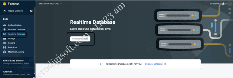Remote GPIO Control: Google Firebase with ESP32 and Arduino