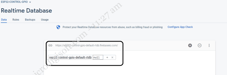 Remote GPIO Control: Google Firebase with ESP32 and Arduino