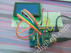 Interfacing 128×64 Graphical LCD with Arduino