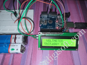 How to Make Digital Voltmeter with an Arduino & 16x2 LCD