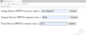 ESP32/ESP8266 - Passing Input Data on HTML Form Web Server