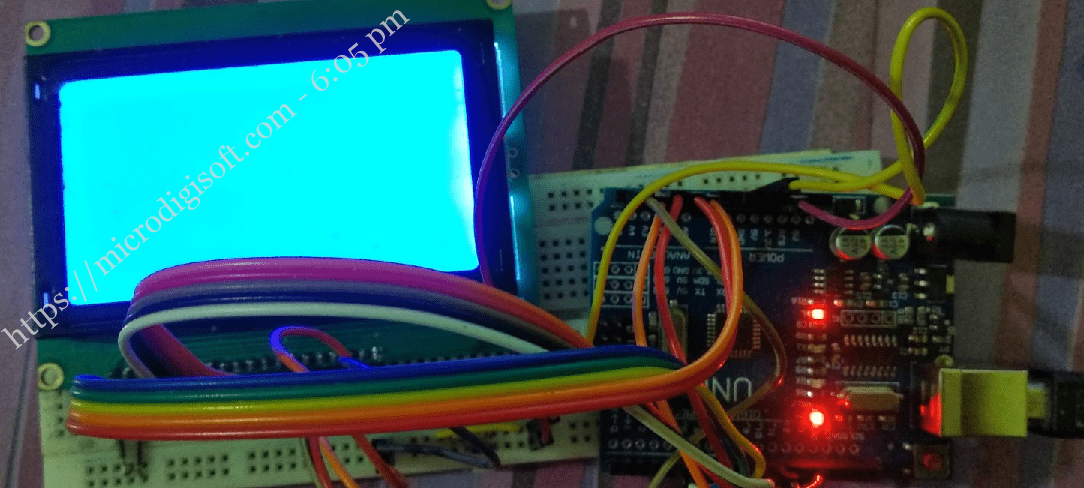 128×64 Graphical LCD Display with u8glib library & Arduino