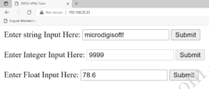 ESP32/ESP8266 - Passing Input Data on HTML Form Web Server