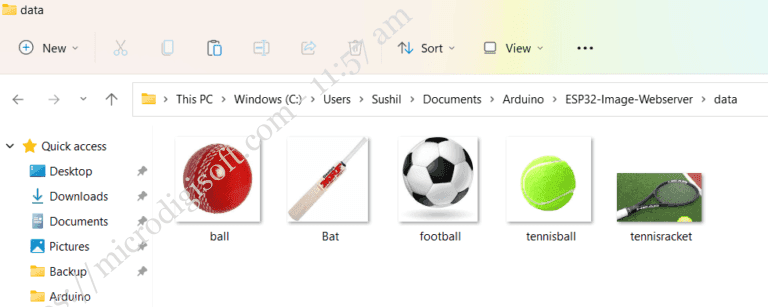 ESP32-ESP8266 Image Webserver Using Arduino IDE