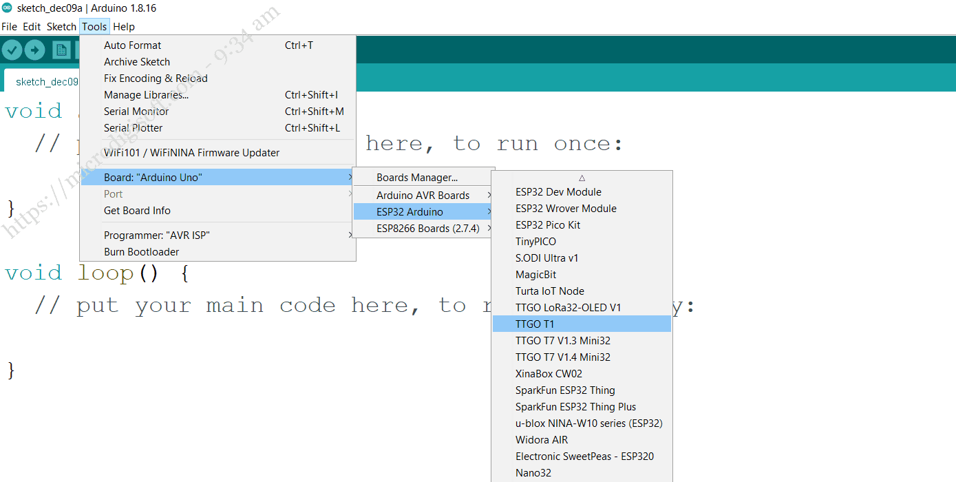 ESP32 TTGO T-Call Development Board with SIM800I Module