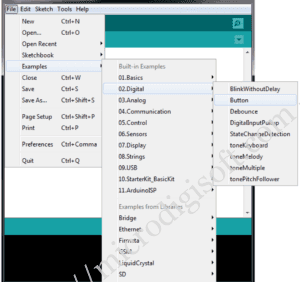 How to use a Push Button with Arduino Nano