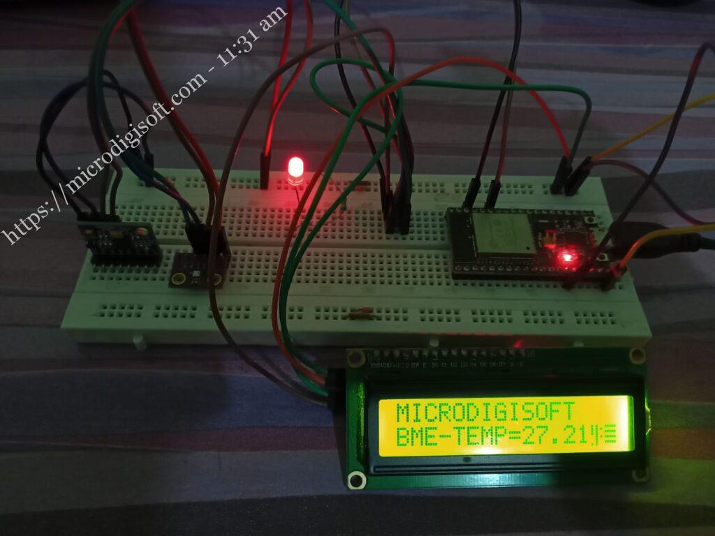 ESP32 I2C Bus Tutorial: Interfacing Multiple Devices – LCD, BME280, MPU ...