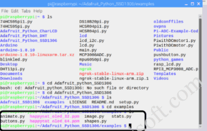 Interfacing SSD1306 OLED Display with Raspberry Pi
