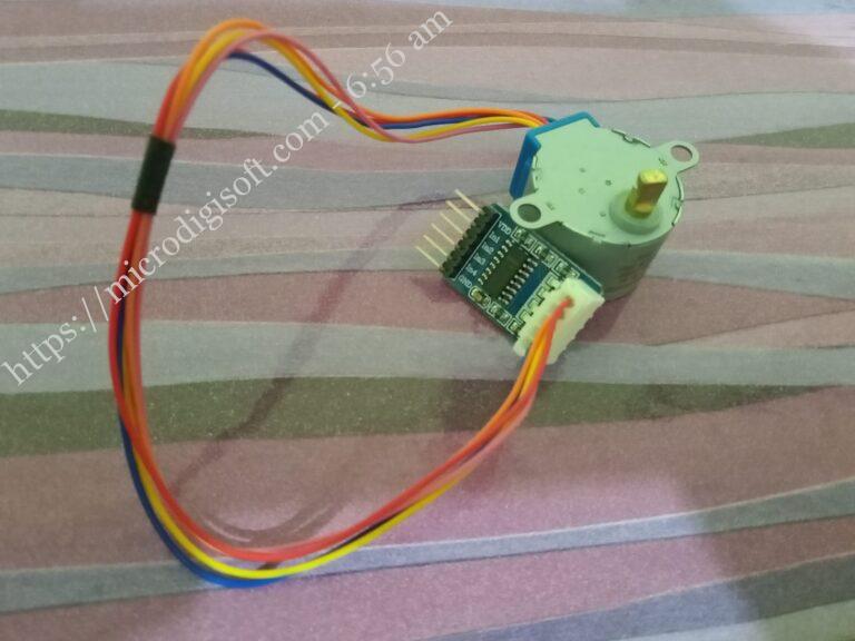 Interfacing 28BYJ-48 Stepper Motor and ULN2003 with Arduino