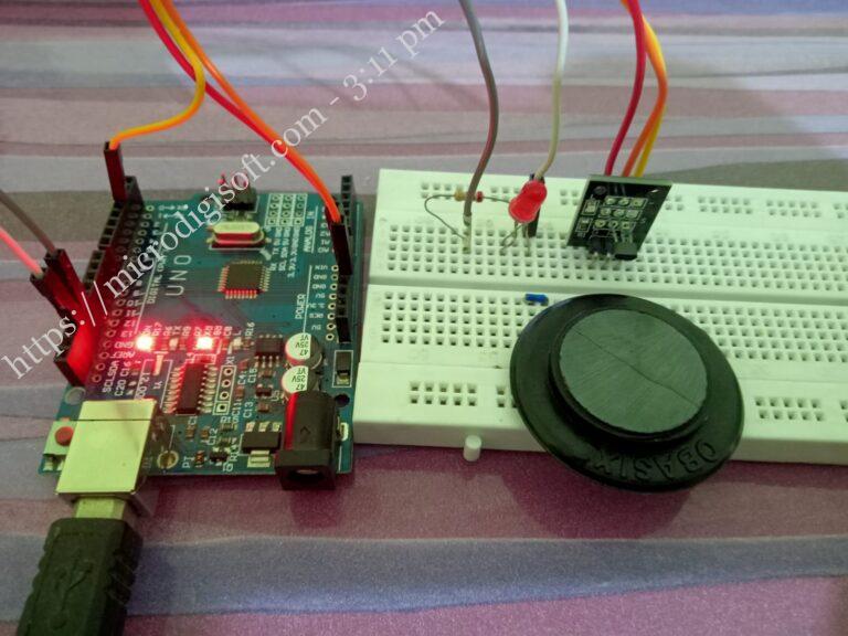 Interfacing A3144 Hall Effect Sensor with Arduino UNO