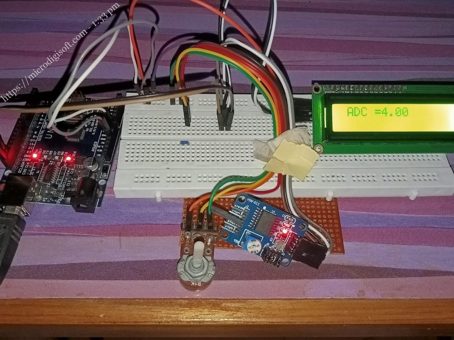 Interfacing Pcf8591 Adcdac Module With Arduino