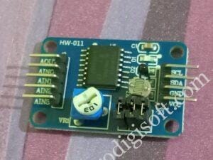 Interfacing PCF8591 ADC/DAC Module with Arduino