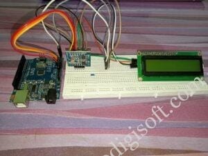 Interfacing RTC DS1307-AT24C32 EEPROM-I2C-LCD with Arduino