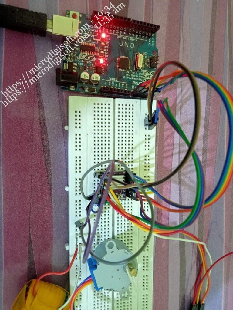 DRV8825 Motor Driver and 28BYJ-48 Stepper Motor With Arduino
