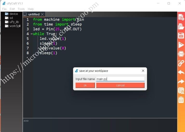 Beginner’s Guide: Raspberry Pi Pico and MicroPython with uPyCraft IDE
