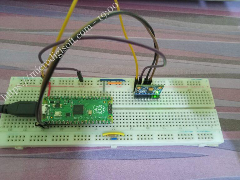 MPU6050 with Raspberry Pi Pico Using MicroPython