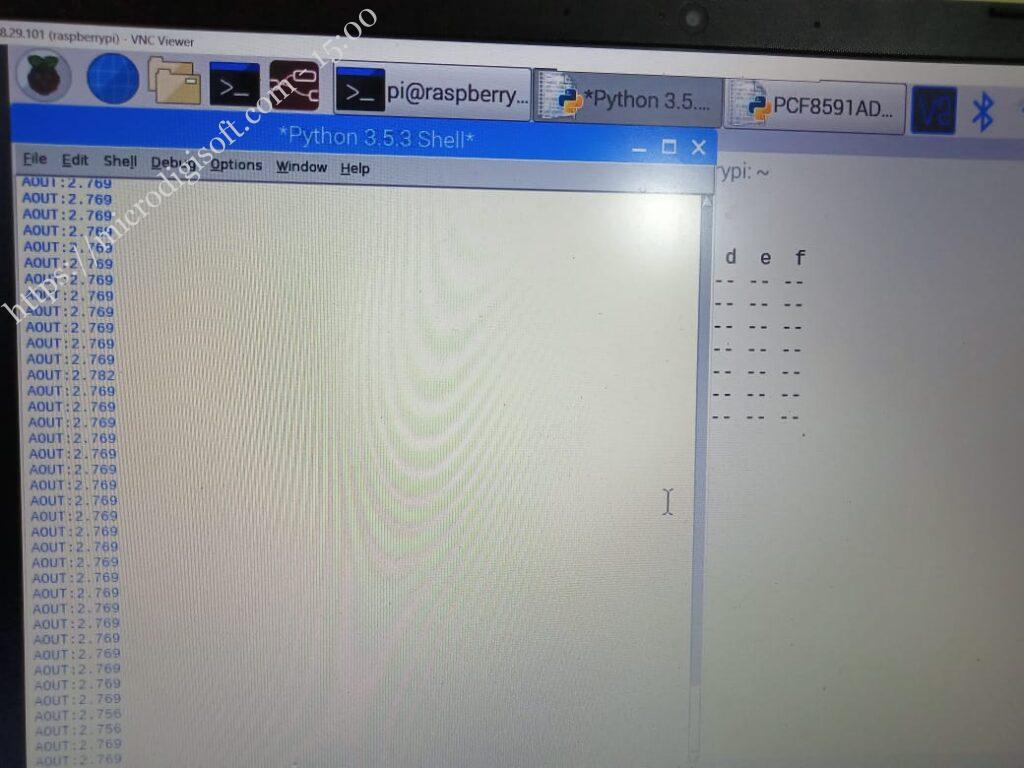 PCF8591 ADC/DAC Analog Digital Converter with Raspberry Pi